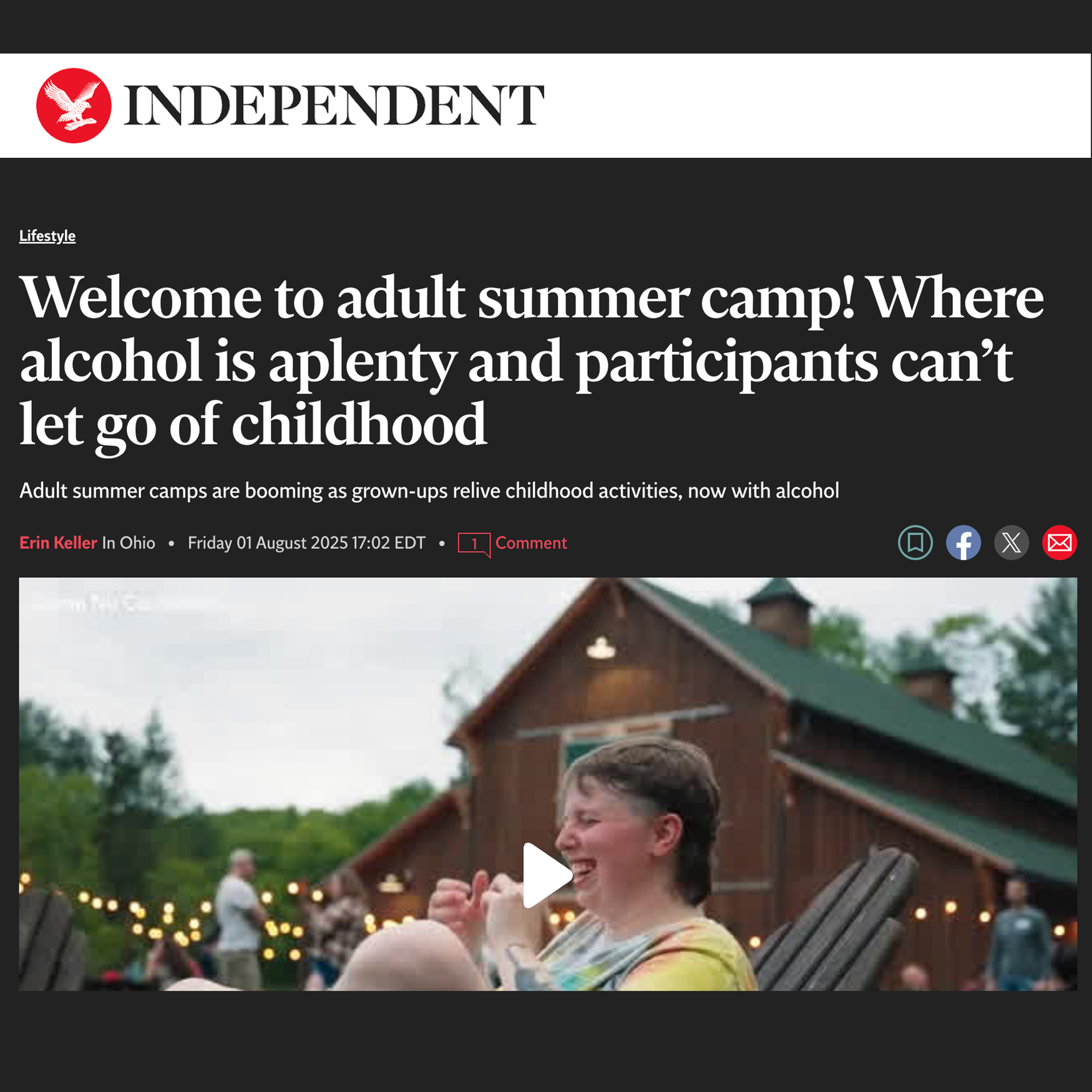 Camp Social | Adult Summer Camp for Women | Sleepaway Camp